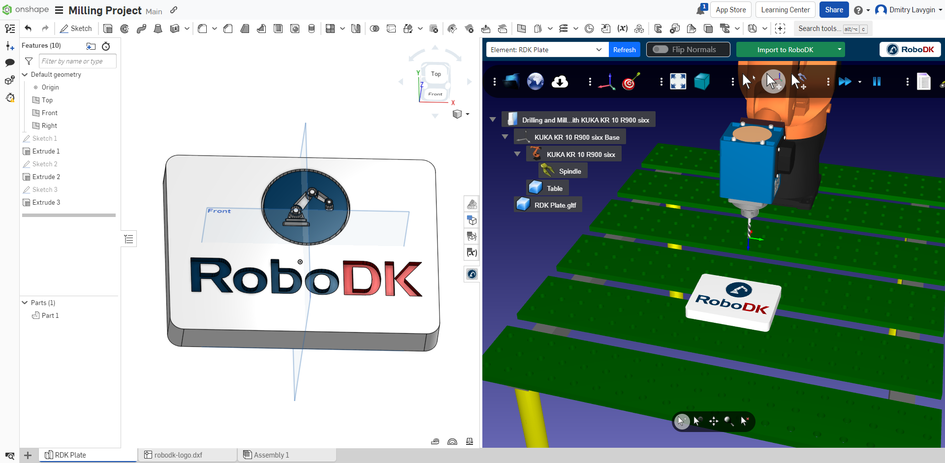 Moving Robot CAD to the Cloud: The New Onshape Plugin for RoboDK for ...